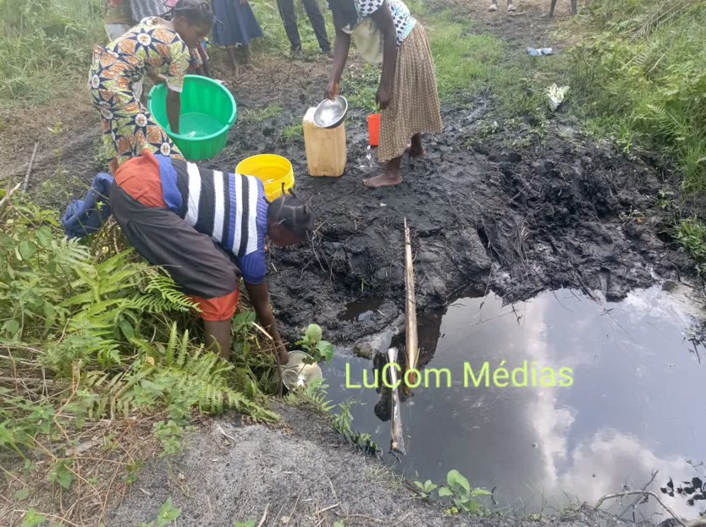 Luilu santé : Matamba, l'eau des marécages pour la boisson ! | LuCom Médias